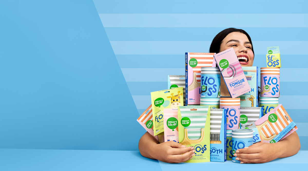 Eco-Friendly Oral Care, Floss Picks, Bamboo Toothbrushes - SmartLifeco
