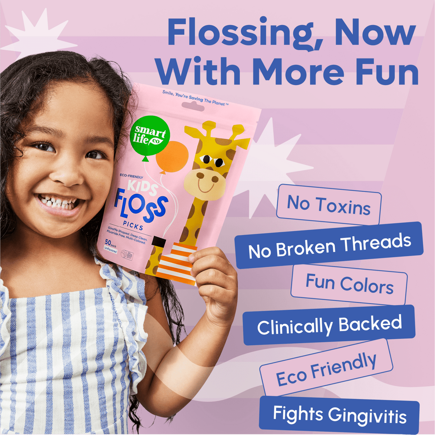 Kids Flossers - Unflavored – SmartLifeco