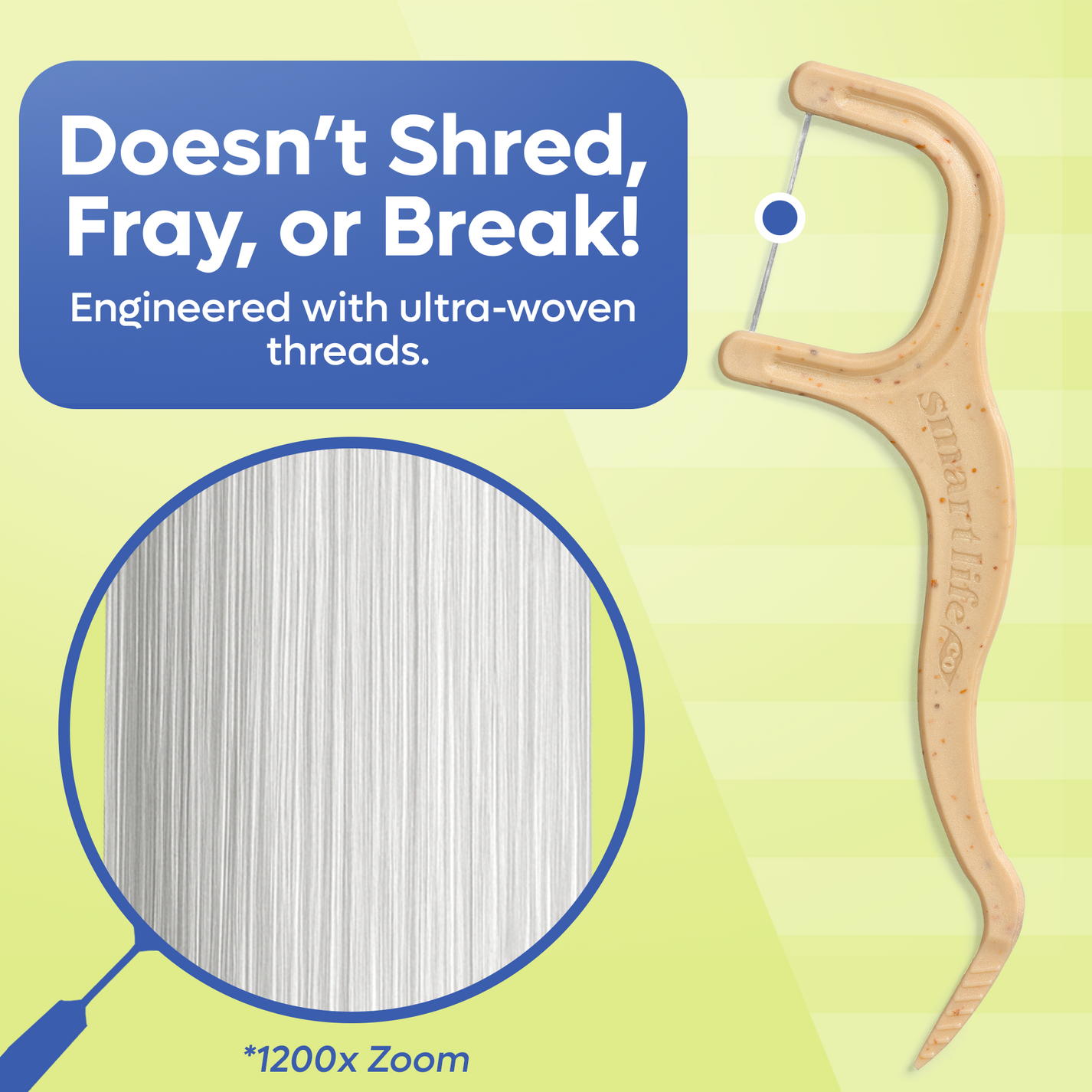 Eco-Friendly Dental Floss Picks - Mint - SmartLifeco