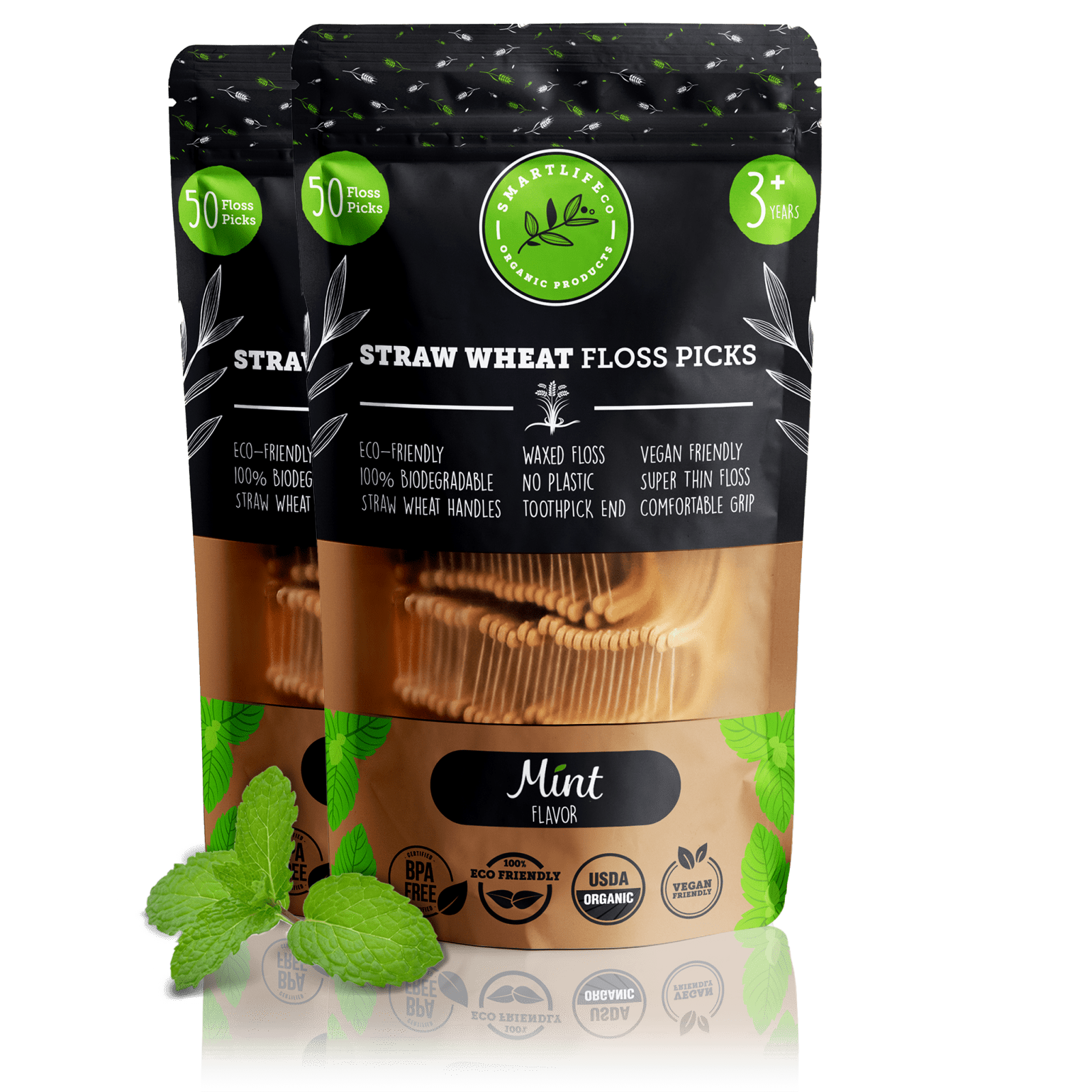 The Best Bamboo Toothbrush | 100% Natural Dental Floss – SmartLifeco